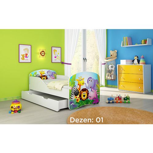 Deciji krevet ACMA I 160x80 F + dusek 6 cm1