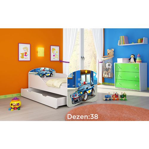 Deciji krevet ACMA I 160x80 F + dusek 6 cm38