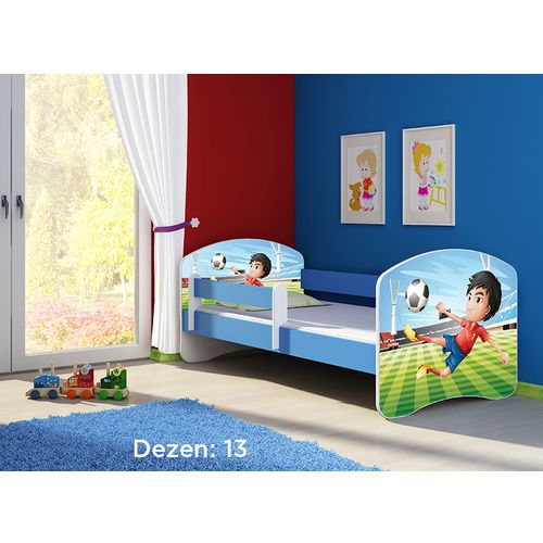 Deciji krevet ACMA II 140x70 + dusek 6 cm BLUE13