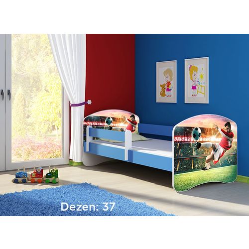 Deciji krevet ACMA II 140x70 + dusek 6 cm BLUE37