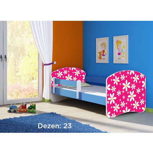 Deciji krevet ACMA II 160x80 + dusek 6 cm BLUE23