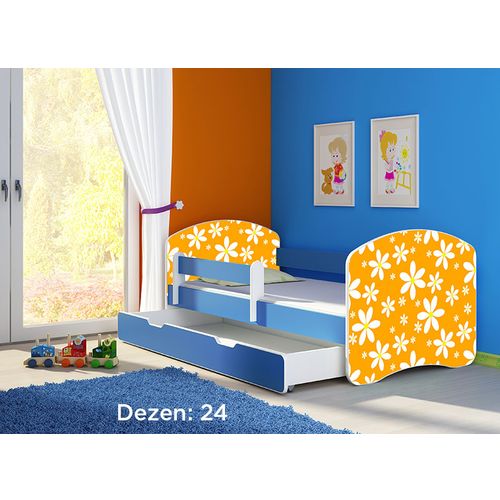 Deciji krevet ACMA II 140x70 F + dusek 6 cm BLUE24