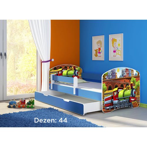 Deciji krevet ACMA II 160x80 F + dusek 6 cm BLUE44