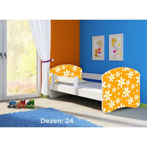 Deciji krevet ACMA II 160x80 + dusek 6 cm WHITE24