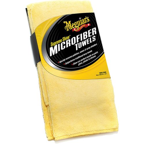 Meguiars Peškir od mikrofibera 3kom (40x60cm) SUPREME SHINE MICROFIBRE TOWEL (3PACK)