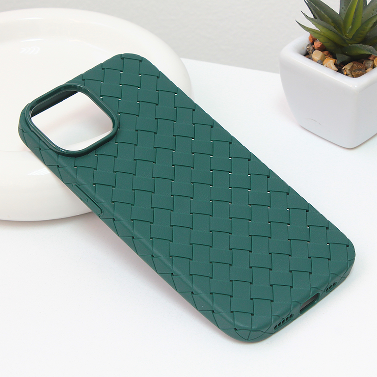 Maska(futrola) Weave case za iPhone 14 6.1 zelena