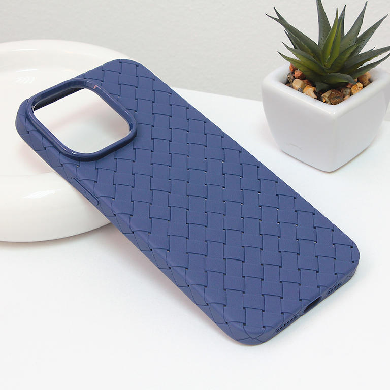 Maska(futrola) Weave case za iPhone 14 Pro Max 6.7 plava