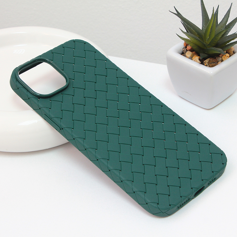 Maska(futrola) Weave case za iPhone 14 Plus 6.7 zelena