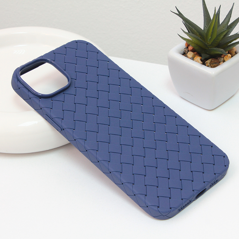 Maska(futrola) Weave case za iPhone 14 Plus 6.7 plava