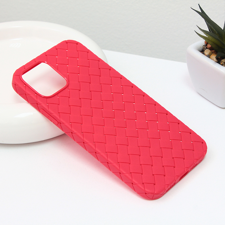 Maska(futrola) Weave case za iPhone 12 6.1 crvena