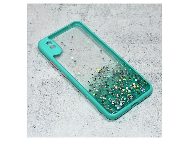 Maskica Frame Glitter za Xiaomi Redmi 9A mint