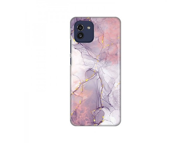 Maskica Silikonska Print za Samsung A035G Galaxy A03 Pink Marble