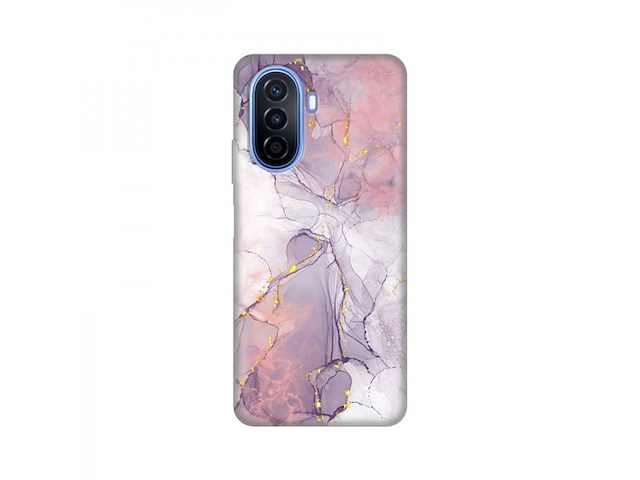 Maskica Silikonska Print za Huawei Y70/Y70 Plus Pink Marble