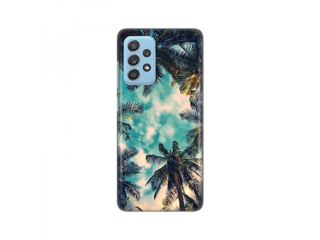 Maskica Silikonska Print za Samsung A525F/A526B/A528B Galaxy A52 4G/A52 5G/A52s 5G Palm Tree