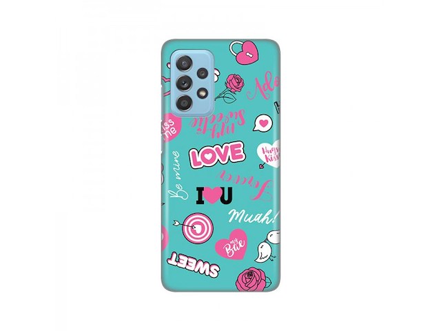 Maskica Silikonska Print za Samsung A525F/A526B/A528B Galaxy A52 4G/A52 5G/A52s 5G Love