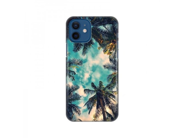 Maskica Silikonska Print za iPhone 12 6.1 Palm Tree