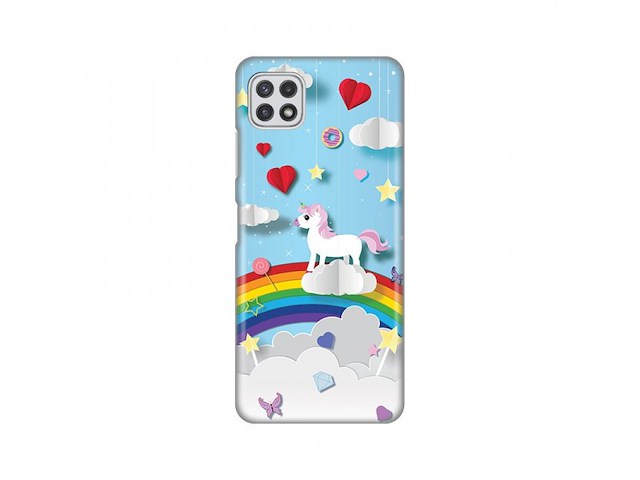 Maskica Silikonska Print za Samsung A22 5G  Unicorn