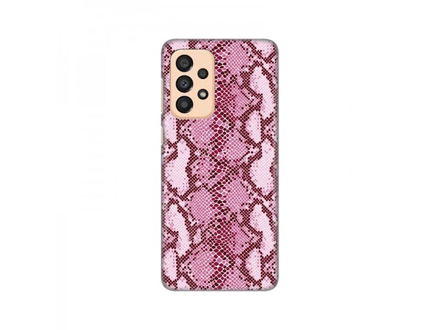 Maskica Silikonska Print za Samsung A336B Galaxy A33 5G Pink Snake