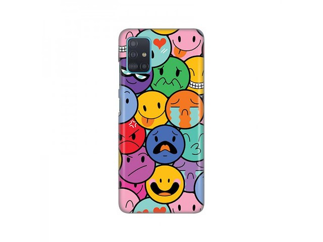 Maskica Silikonska Print Skin za Samsung A515F Galaxy A51 Smiles