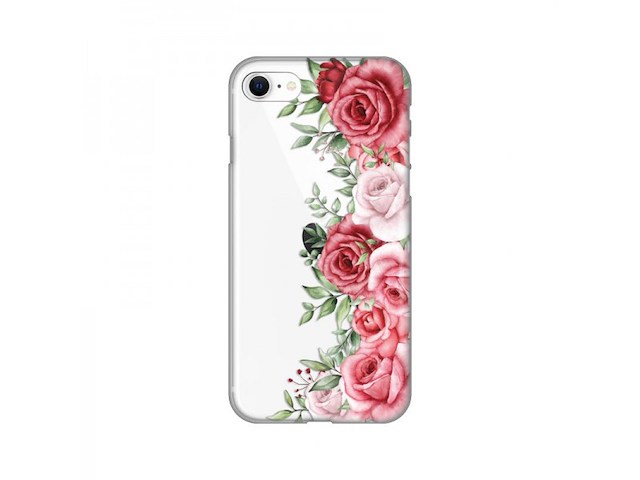 Maskica Silikonska Print Skin za iPhone 7/8/SE 2020/2022 Wild Roses