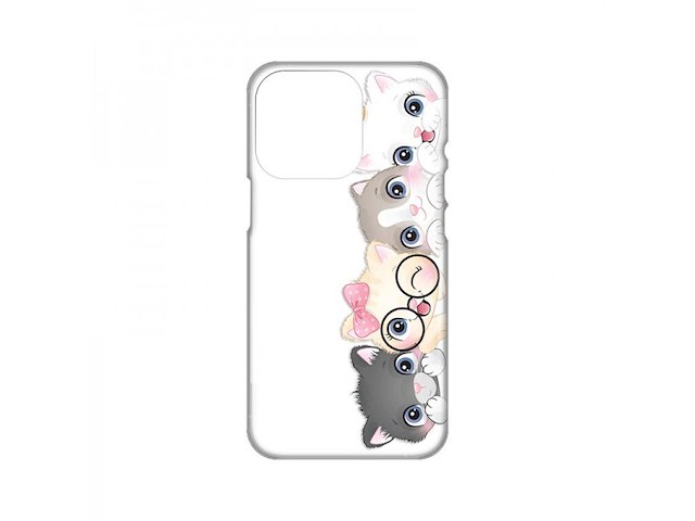 Maskica Silikonska Print Skin za iPhone 14 Pro Max 6.7 Cats