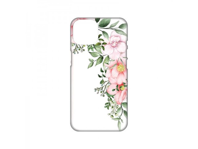 Maskica Silikonska Print Skin za iPhone 14 Plus 6.7 Gentle Rose Pattern