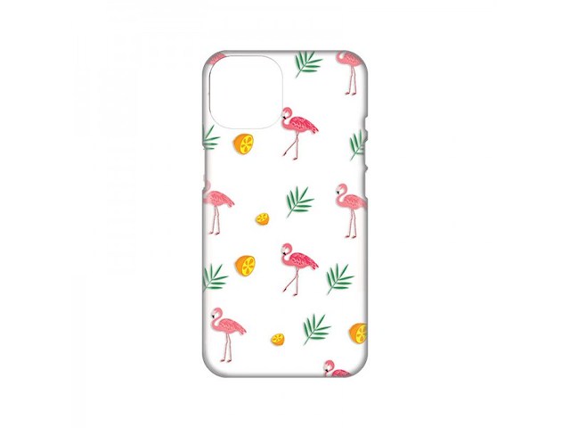 Maskica Silikonska Print Skin za iPhone 14 Plus 6.7 Flamingos