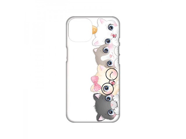 Maskica Silikonska Print Skin za iPhone 14 Plus 6.7 Cats