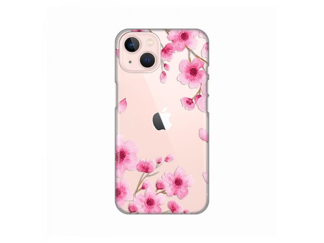 Maskica Silikonska Print Skin za iPhone 13 6.1 Rose Flowers