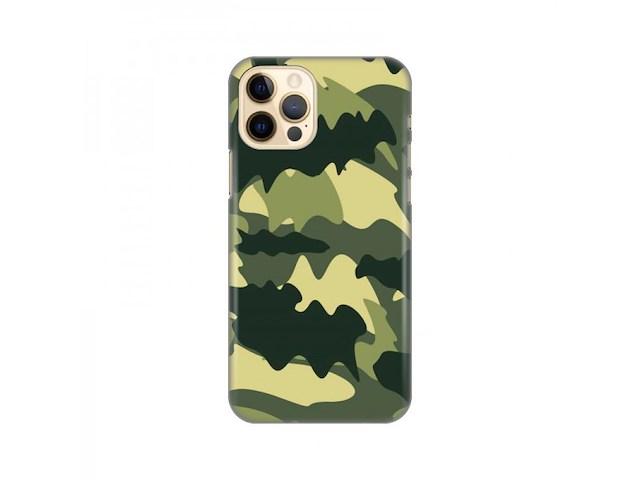 Maskica Silikonska Print Skin za iPhone 12/12 Pro 6.1 Army