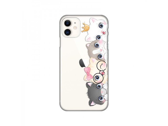 Maskica Silikonska Print Skin za iPhone 11 6.1 Cats