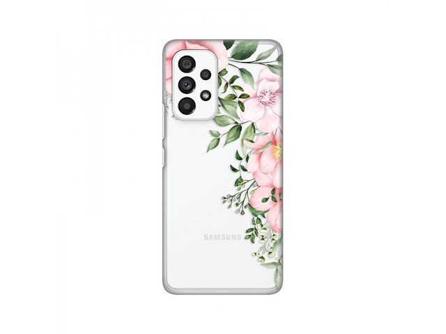 Maskica Silikonska Print Skin za Samsung A536B Galaxy A53 5G Gentle Rose Pattern