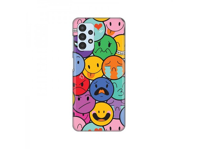 Maskica Silikonska Print Skin za Samsung A135F Galaxy A13 4G Smiles