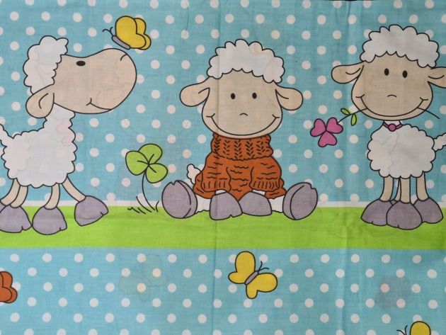 Posteljina 160X110Cm (Set Posteljine) Green Sheep