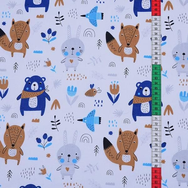 Posteljina 140X100Cm Navy Bear