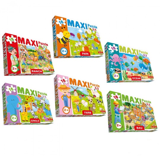 Maxi puzzle za decu, 16 delova, 05-649