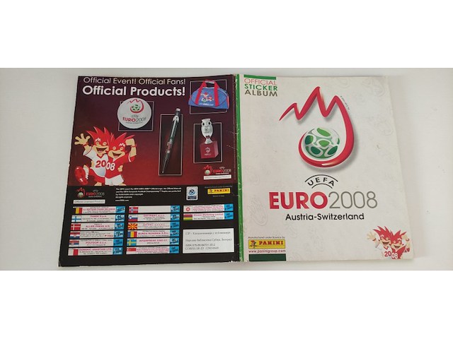 Album Euro 2008 Panini pun