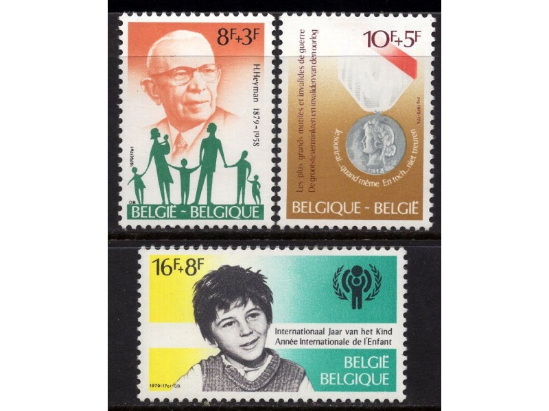 Belgija 1979. Komplet serija