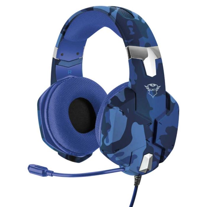 Gejmerske slušalice Trust GXT 322B Carus PS5 Blue Camo