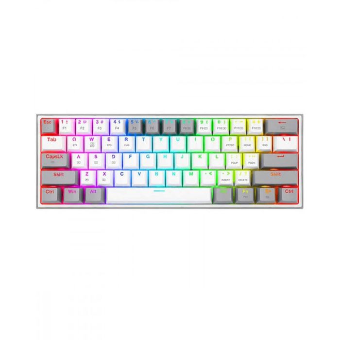 Tastatura Redragon Fizz Pro K616 RGB Wireless White/Gray + poklon igra za PC