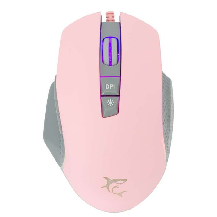 Gejmerski miš White Shark Gareth GM-5009 Pink