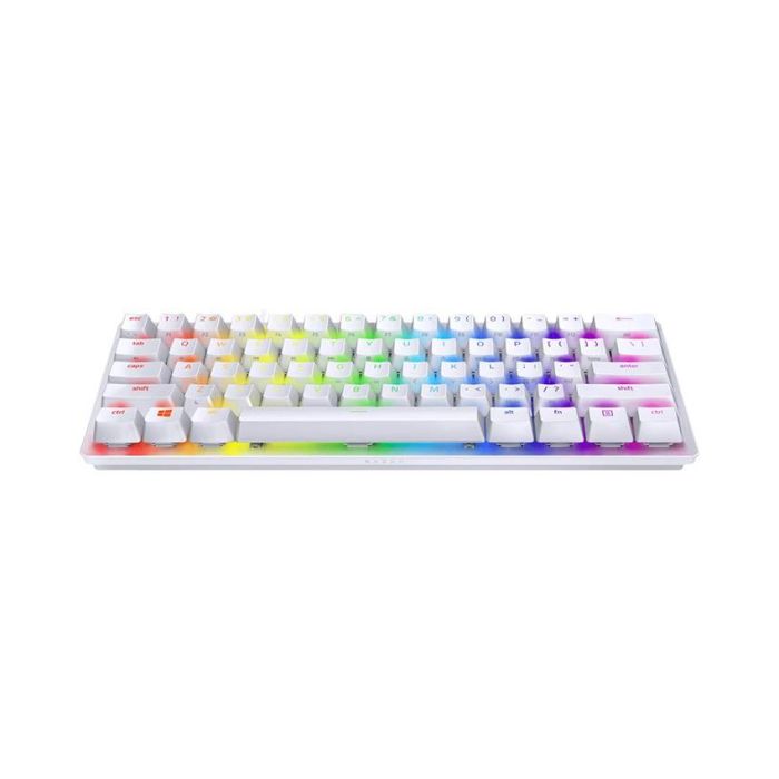 Tastatura Razer Huntsman Mini 60% Opto-mehanička Red Switch Mercury Edition