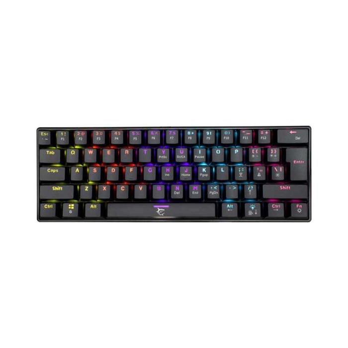 Tastatura White Shark Shinobi Black 60% - US