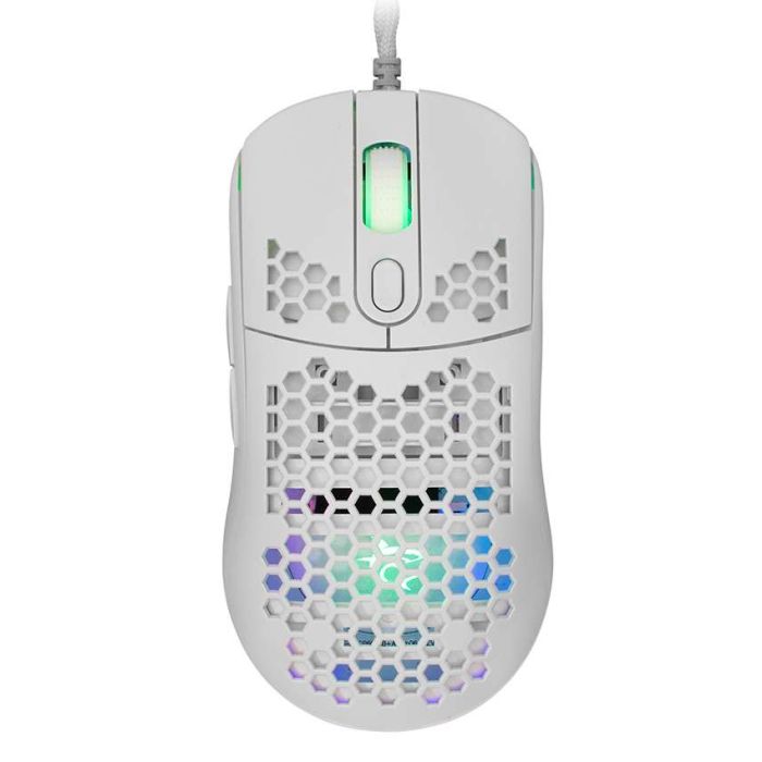 Gejmerski miš White Shark Galahad GM5007 White RGB