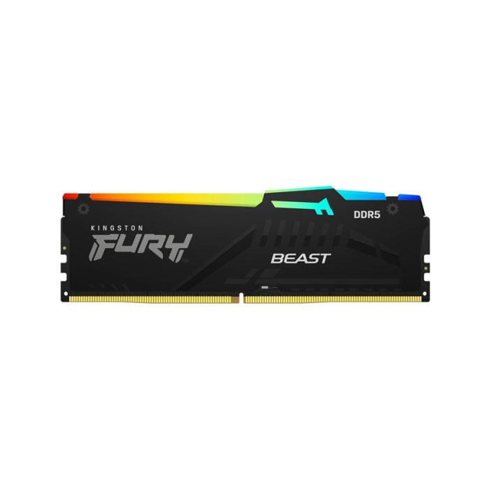 Ram memorija Kingston DIMM DDR5 32GB 5600MT/s KF556C40BBA-32 Fury Beast RGB Black