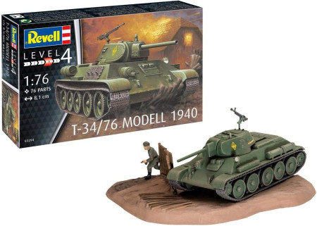 Revell maketa t-34/76 modell 1940 ( RV03294/030 )