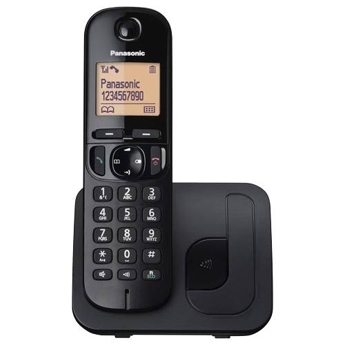 PANASONIC Fiksni telefon DECT KX-TGC210FXB