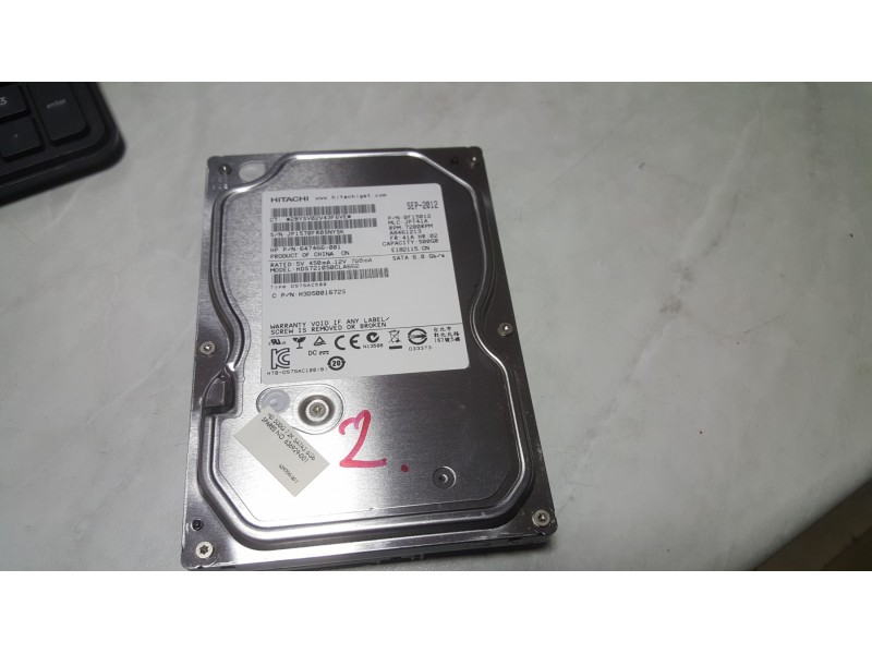 hard disk sata III 500 gb hitachi ,malo radio dana