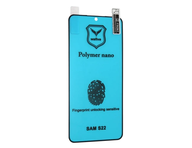3G S901B Folija Polymer Nano za telefon Samsung Galaxy S22 crna