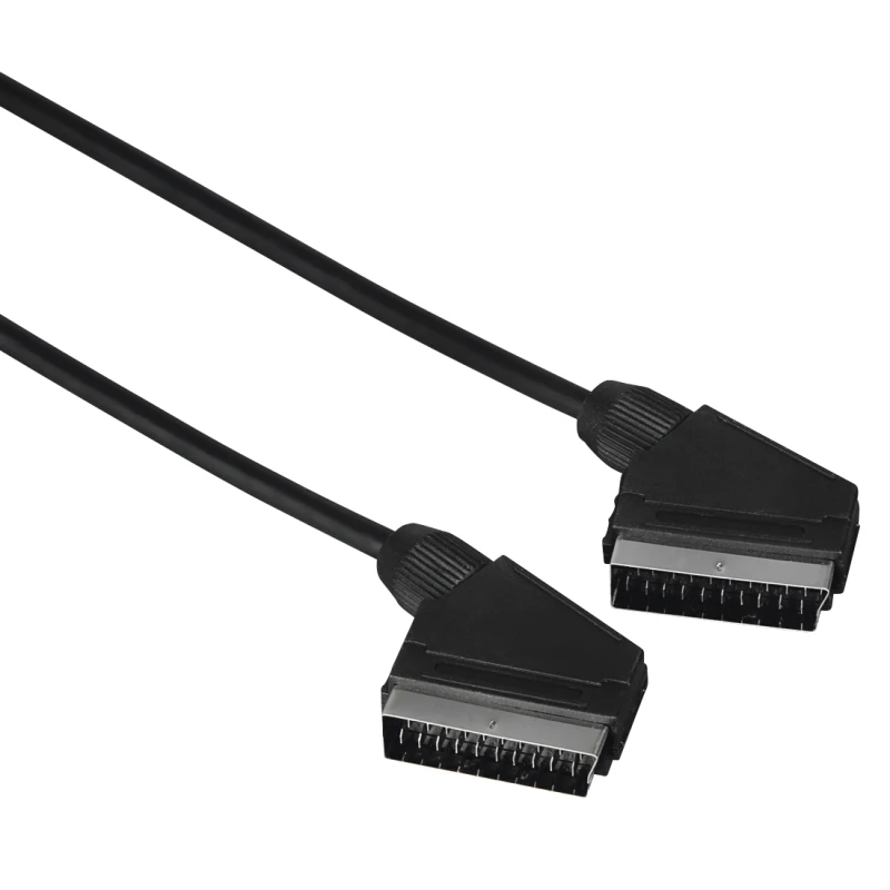 Hama kabl SCART (muški) na SCART (muški) 1.5m crni